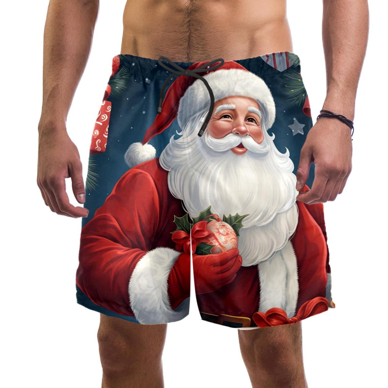 luoweisi Men's Beach Shorts Quick Dry Swim Trunks with Mesh Lining ...