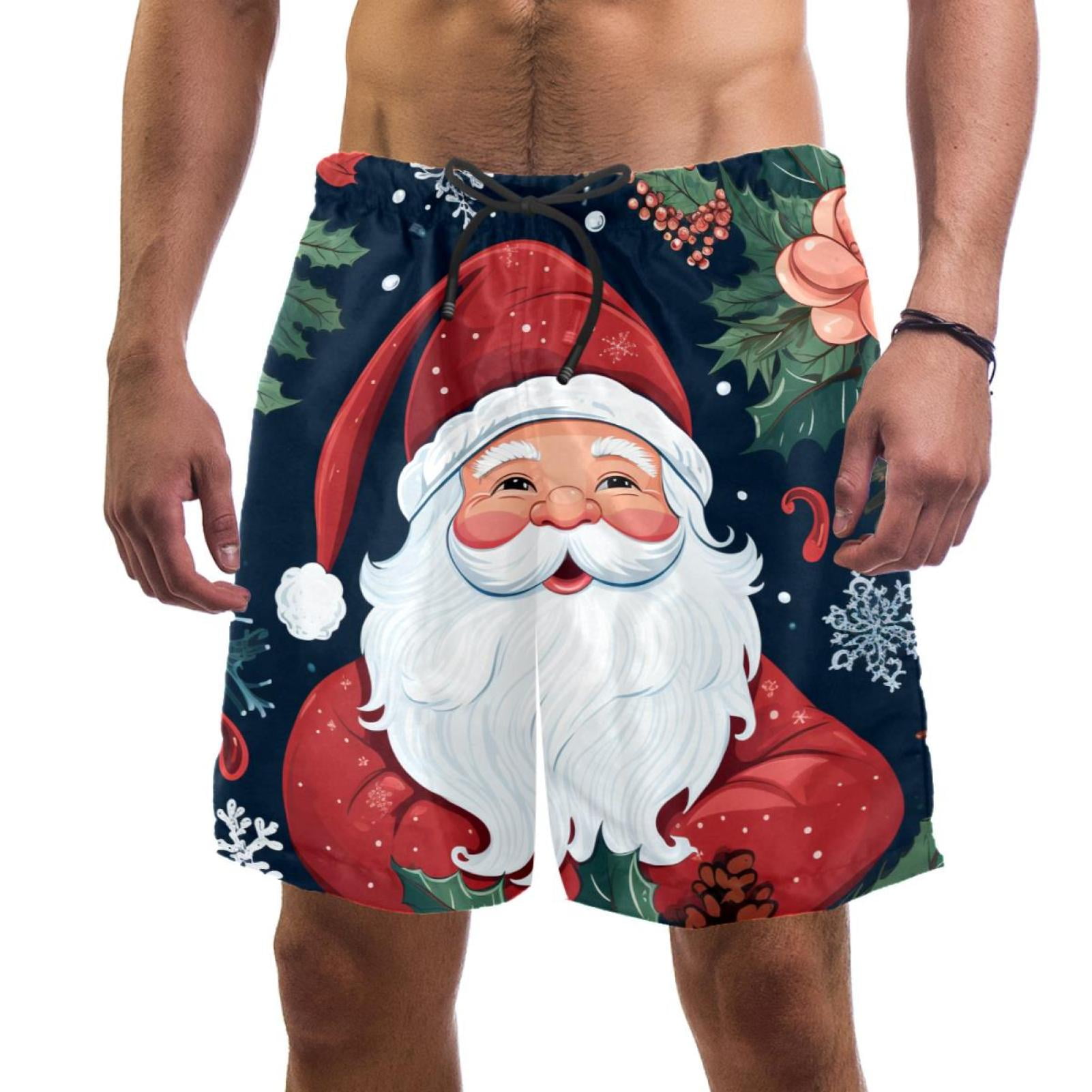 luoweisi Men's Beach Shorts Quick Dry Swim Trunks with Mesh Lining ...