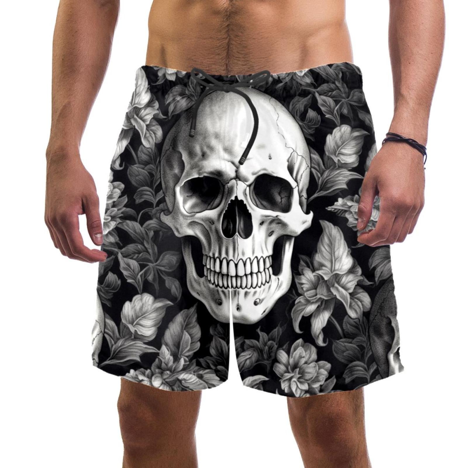 luoweisi Men's Beach Shorts Quick Dry Swim Trunks with Mesh Lining ...