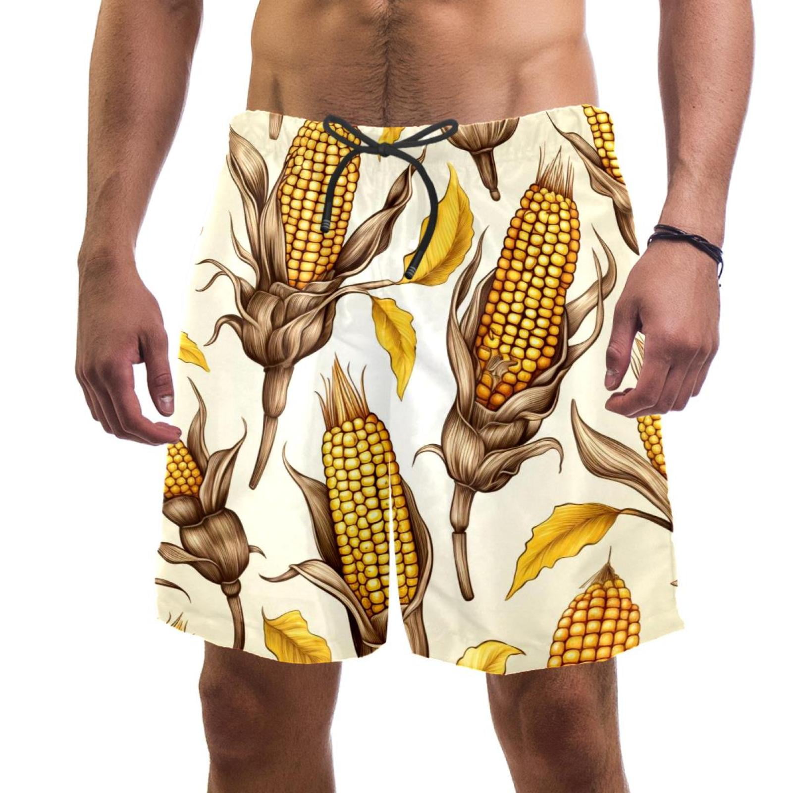 luoweisi Men's Beach Shorts Quick Dry Swim Trunks with Mesh Lining ...