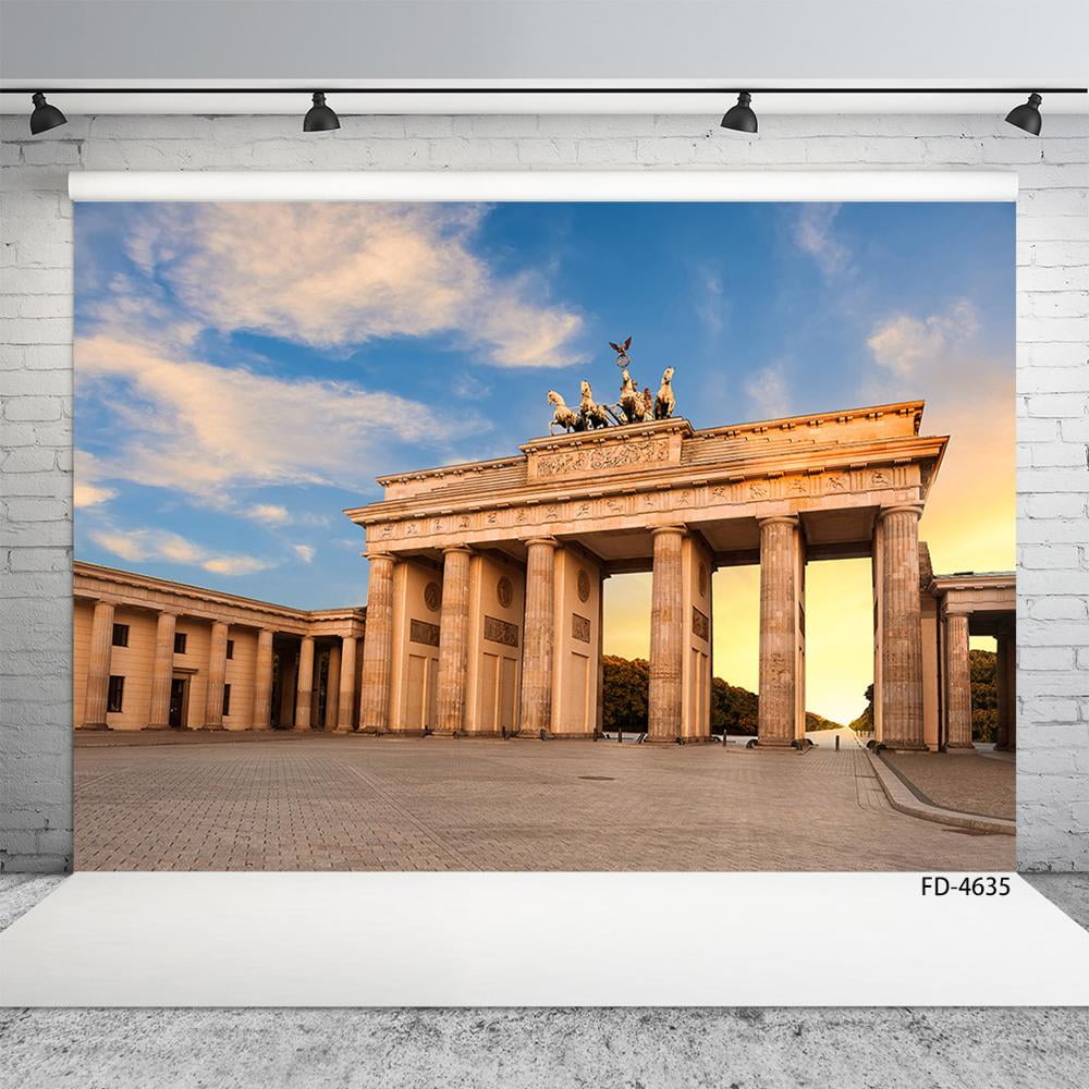 luxury European Gate Photography Backdrops Customized Photo Backgrounds ...