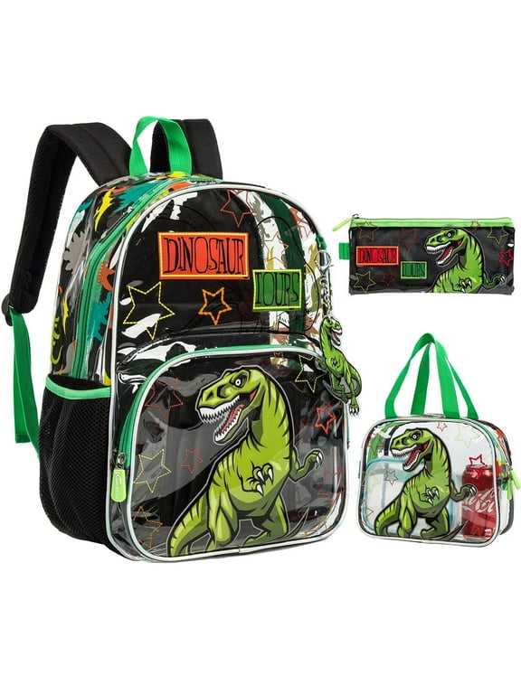 iPack Kids Camo 5 Piece Backpack Set with Lunch Bag, Waterbottle, Cinch ...