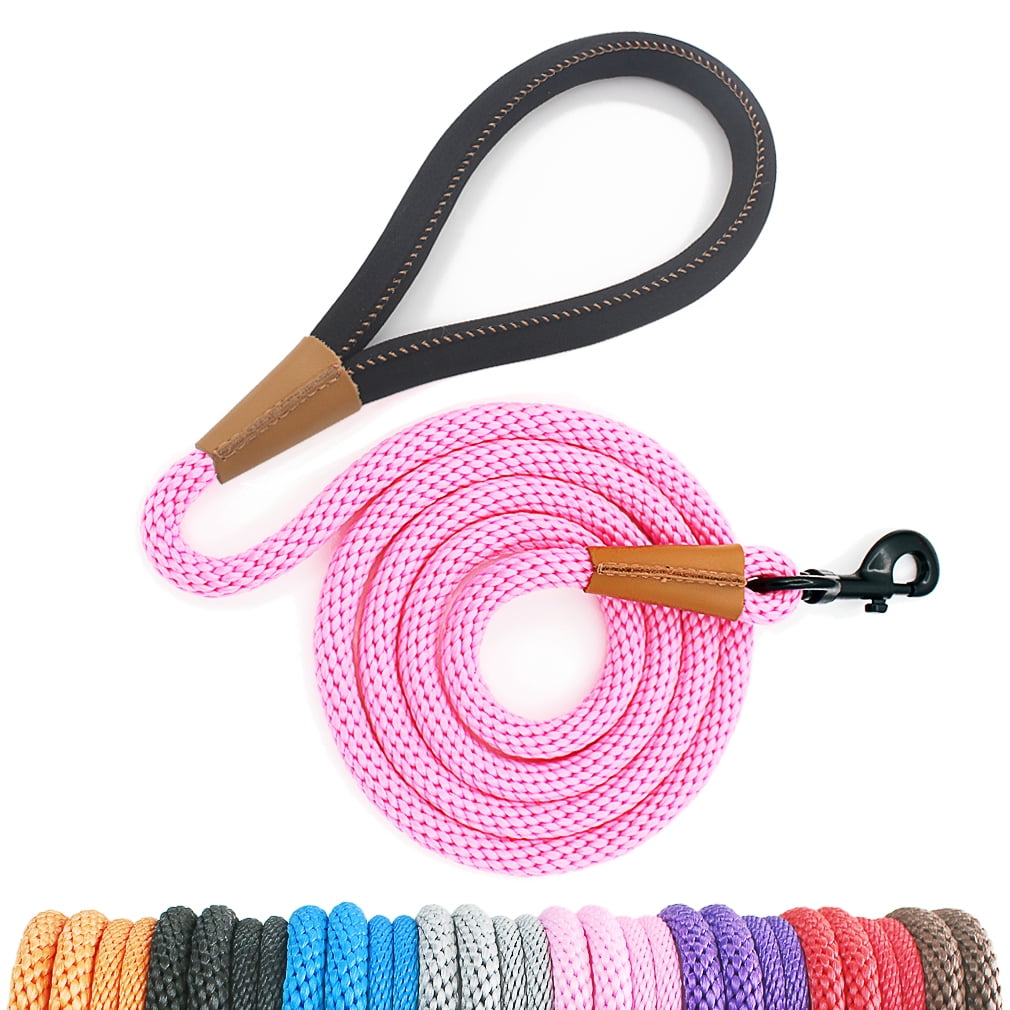 Lynxking Heavy Duty Non-Tangle Long Dog Leash, 6FT x 3/8 inches Strong ...