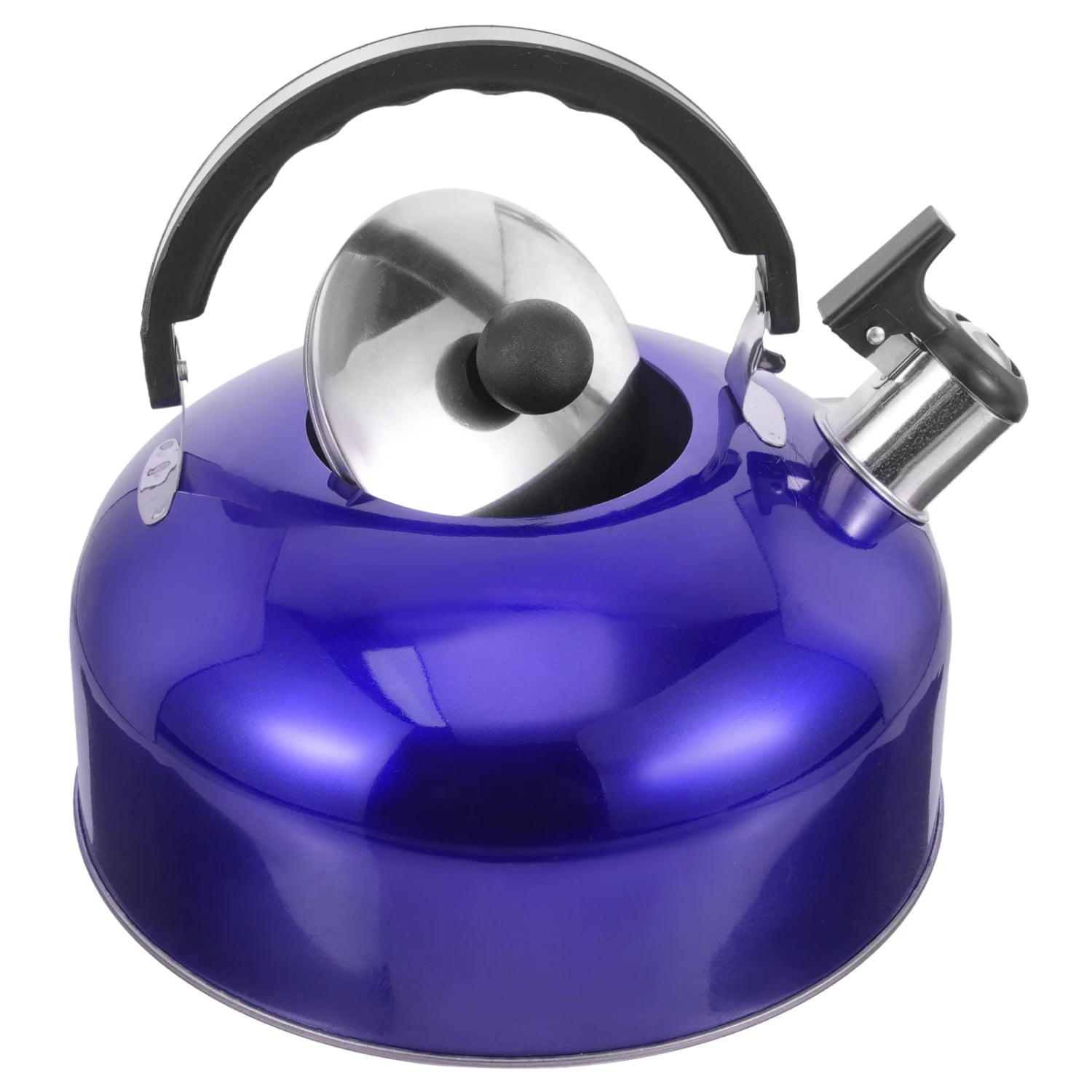 lyy Whistling Tea Kettle Stainless Steel Tea Pot Cool Grip Handle ...