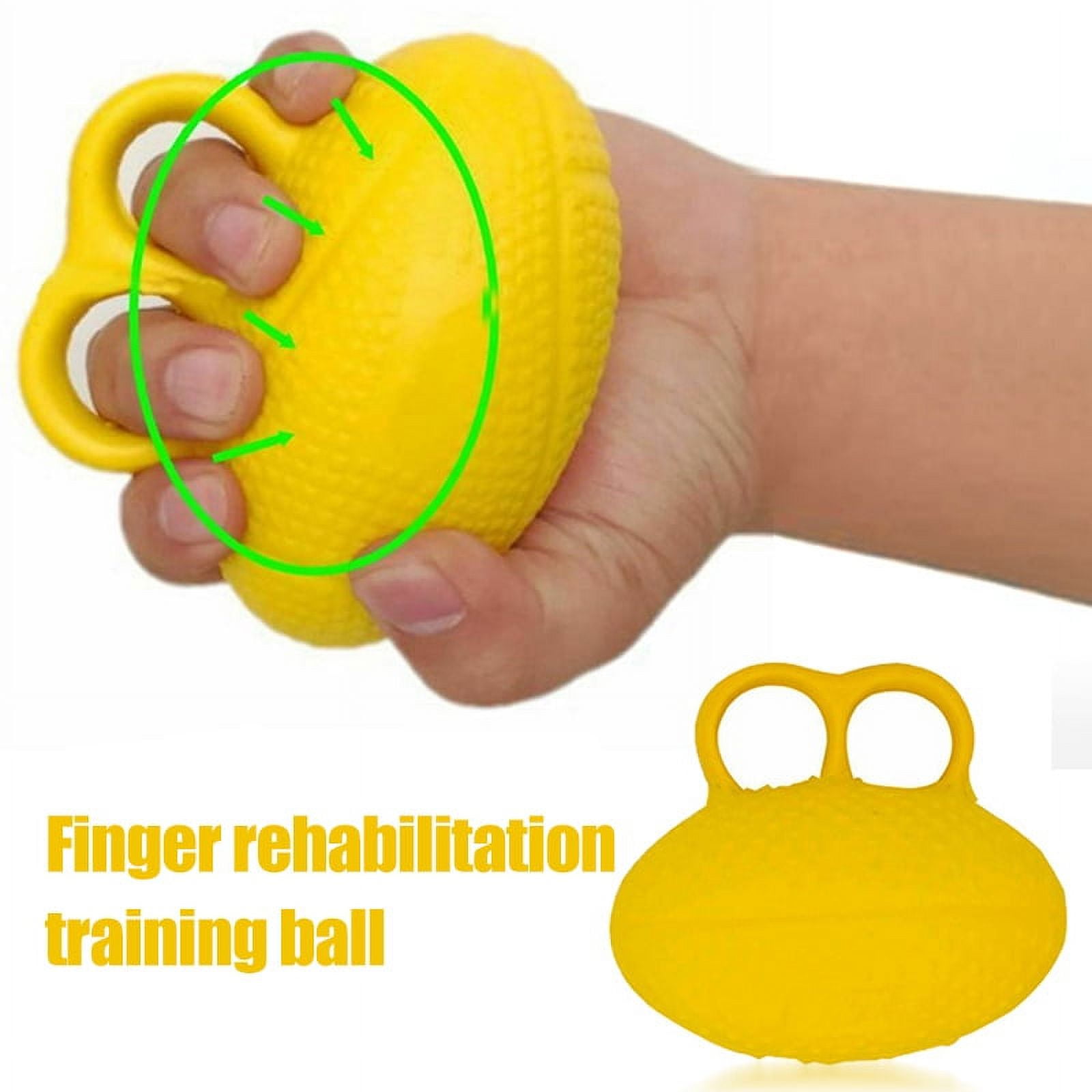 lzndeal Finger Exerciser Ball, Hand Therapy Squeeze Ball, Strengthener ...