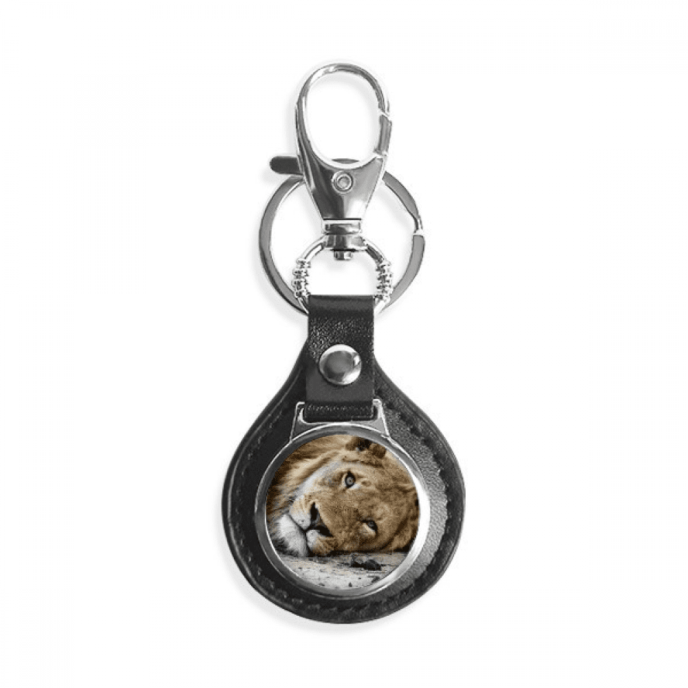 m animal lion key link chain keyholder finder hook metal - Walmart.com