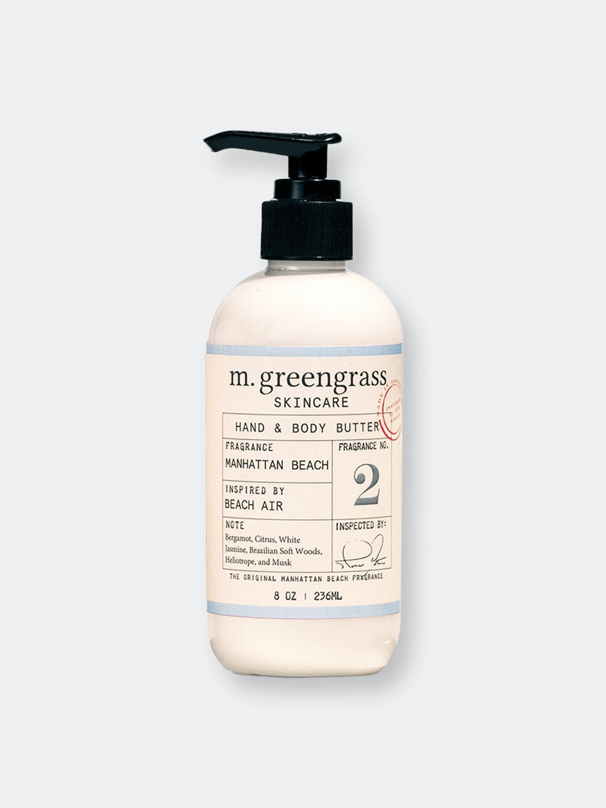 M Greengrass Manhattan Beach 8 Oz Hand Body Butter