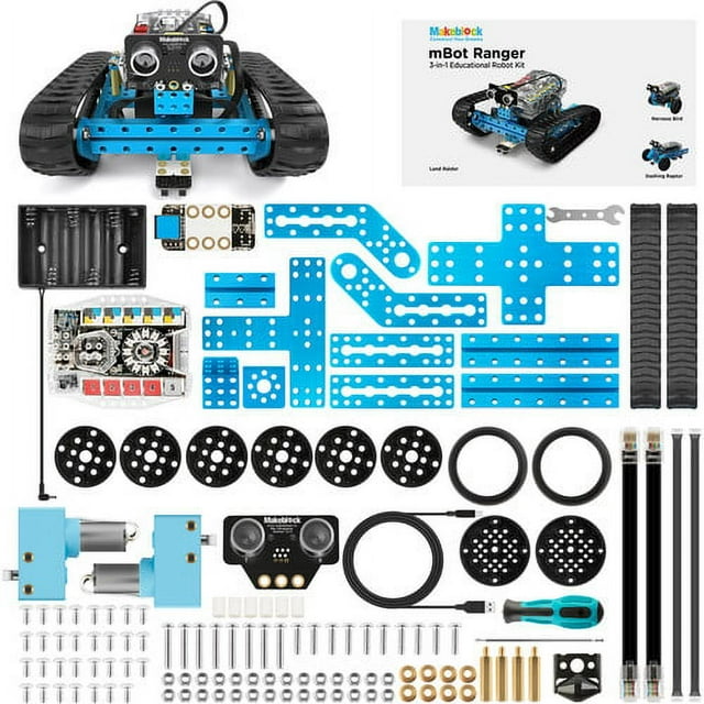 mBot Ranger 3-in-1 Programmable Robot Kit - Walmart.com
