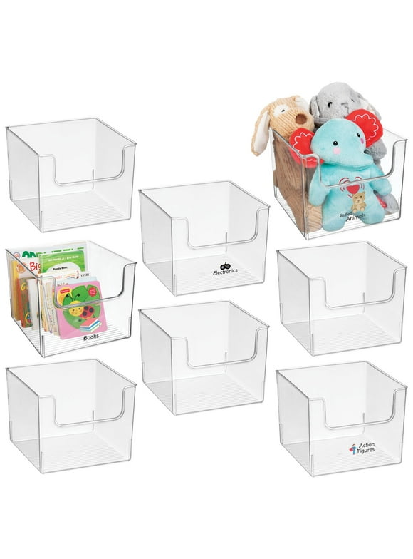 Clear Storage Bins in Plastic Storage Bins & Boxes - Walmart.com