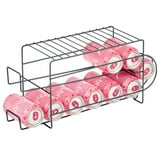 mDesign Pop/Soda Can Storage Dispenser Bin for Fridge, Pantry, 2 Pack ...