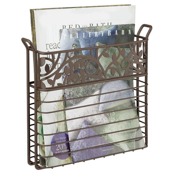 Wall Mounted Magazine Rack