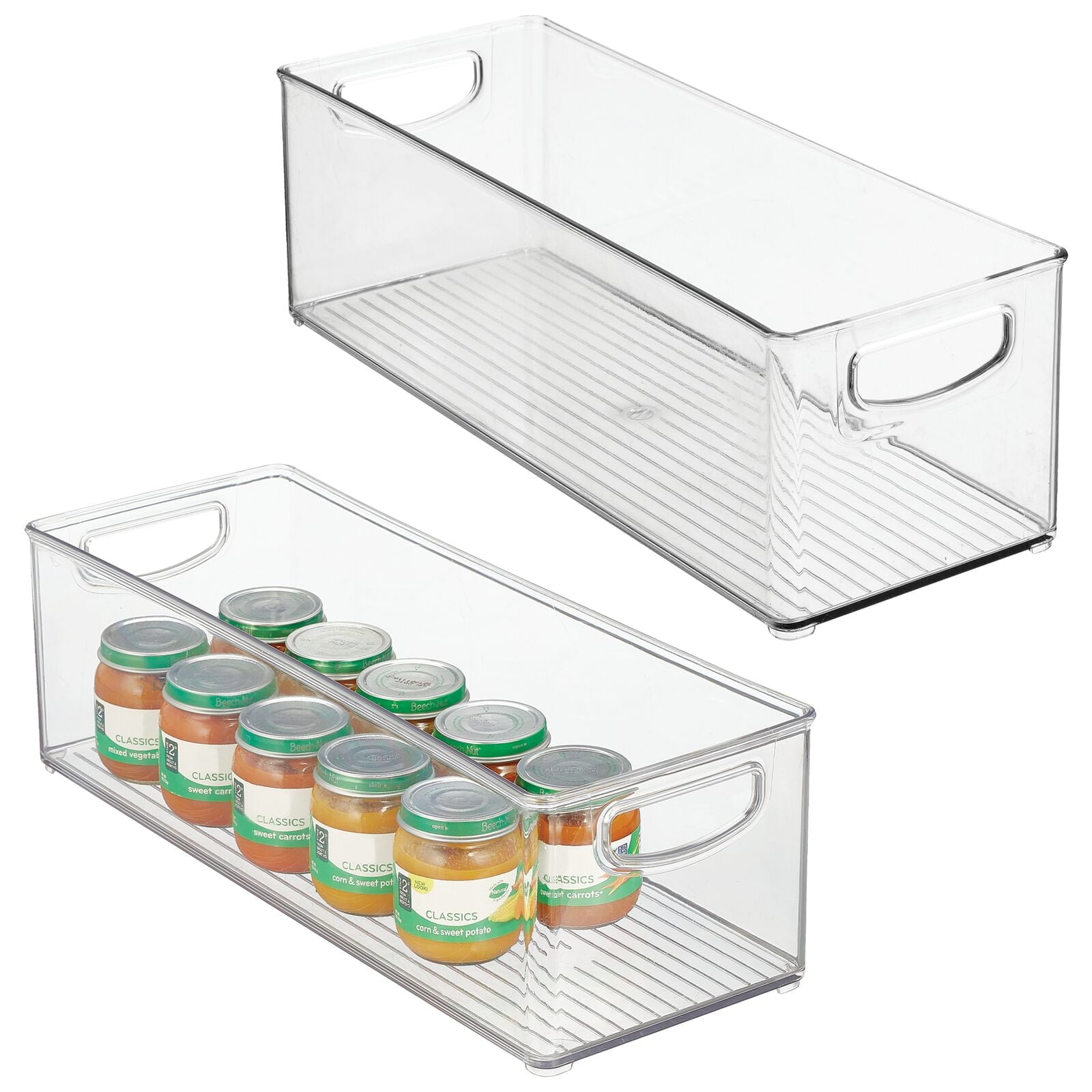 mDesign Baby Room Organizing Shelf - Stackable Open Container for ...