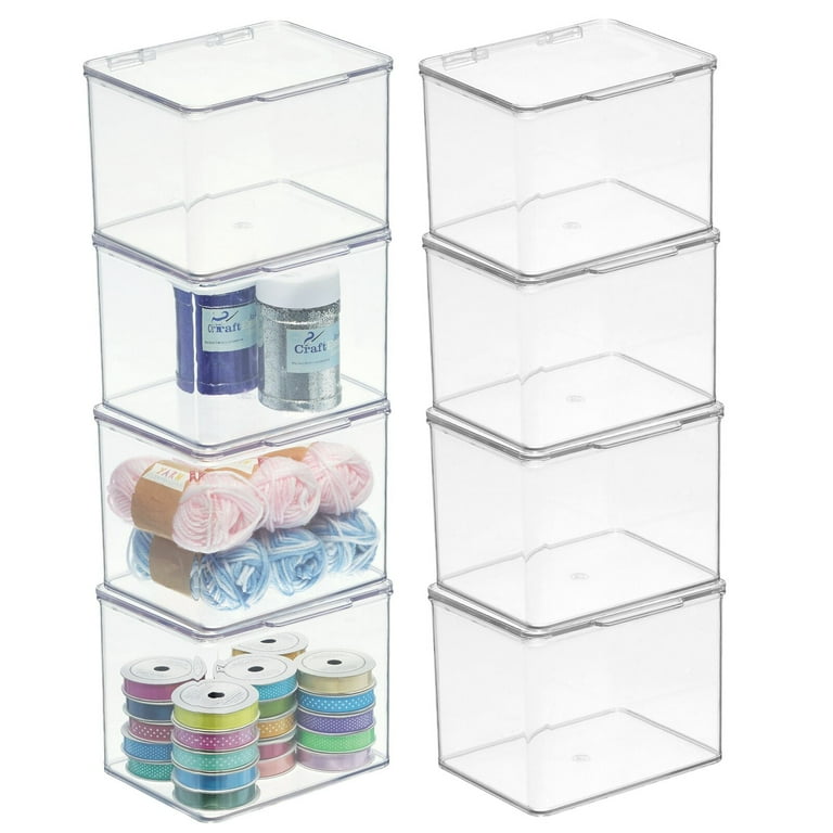 Stackable Plastic Storage Bins With Handles Madison Art Center Design