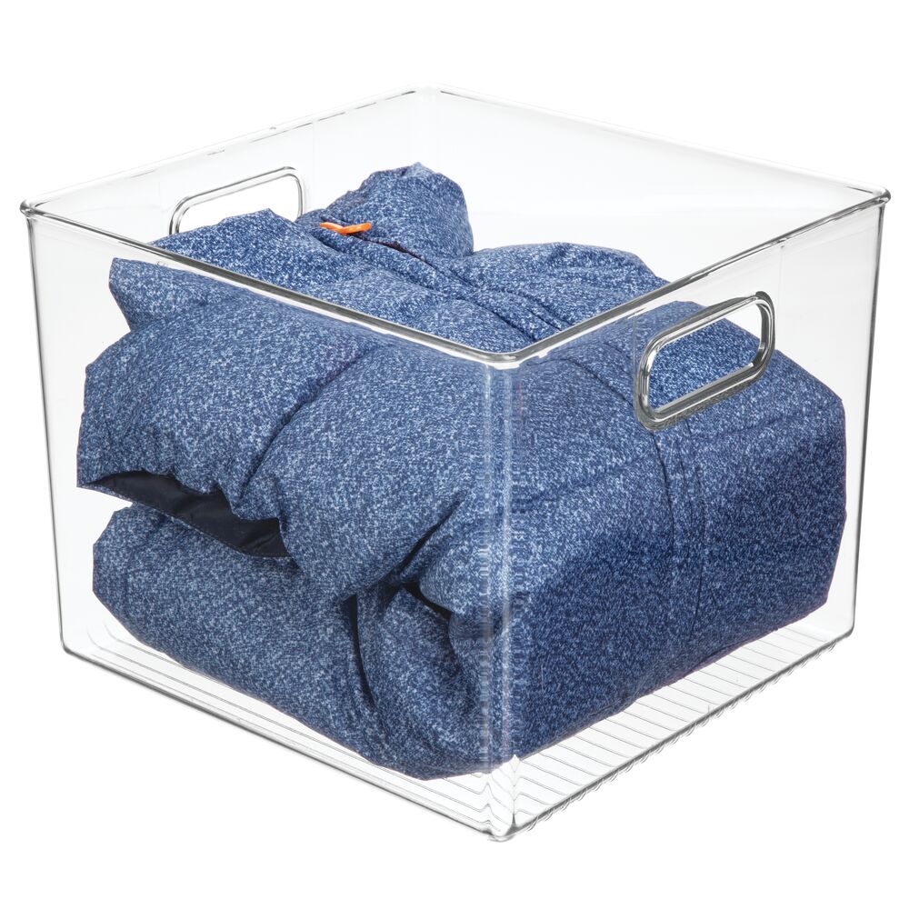 The Home Edit Small Clear Storage Bin Insert, Cabinet Organizer, 4.68 ...