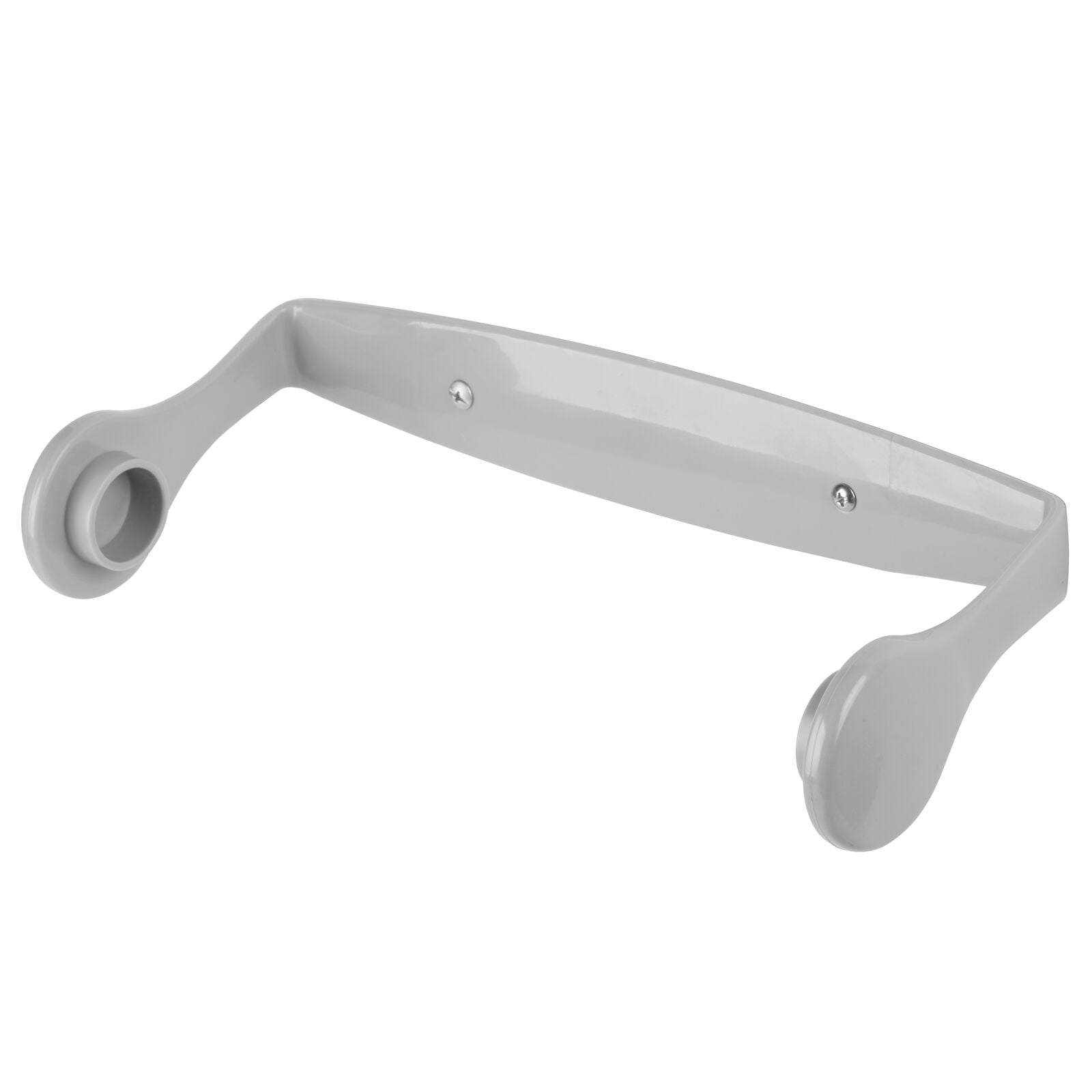 mDesign Plastic Wall Mount Paper Towel Holder & Dispenser, Mounts to ...
