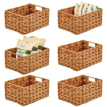 Homemaxs 12pcs Small Woven Baskets Wooden Candy Containers Mini Gift ...