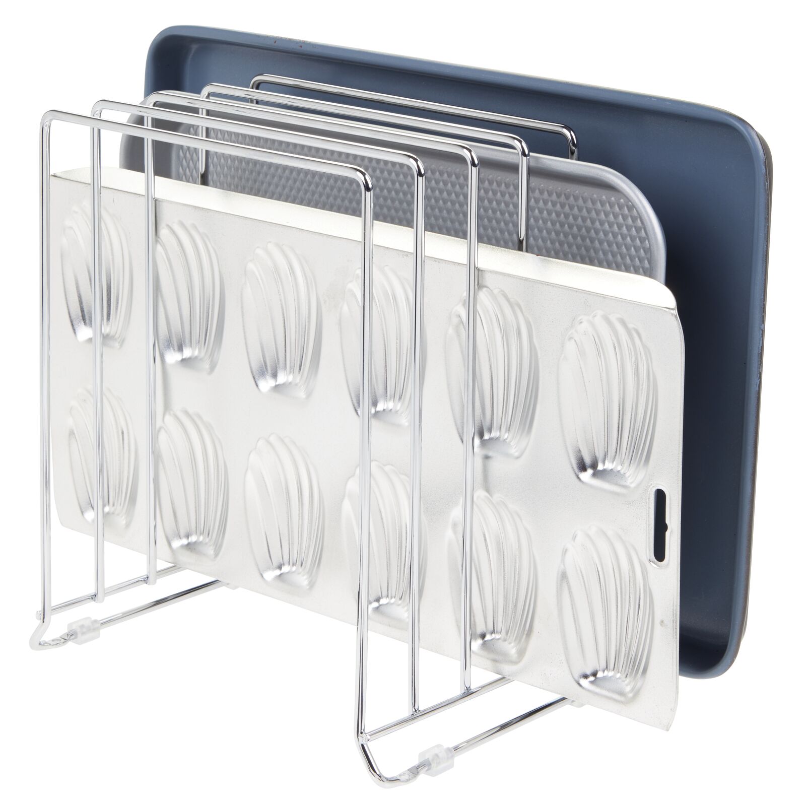 Kitchen Details Lid Organizer in Chrome Pave Diamond Design - Walmart.com