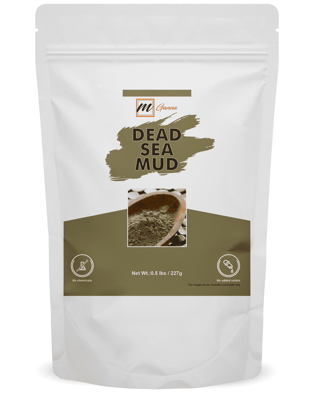 mGanna 100% Natural Dead Sea Mud / Clay Powder for Anti-Ageing & Skin ...