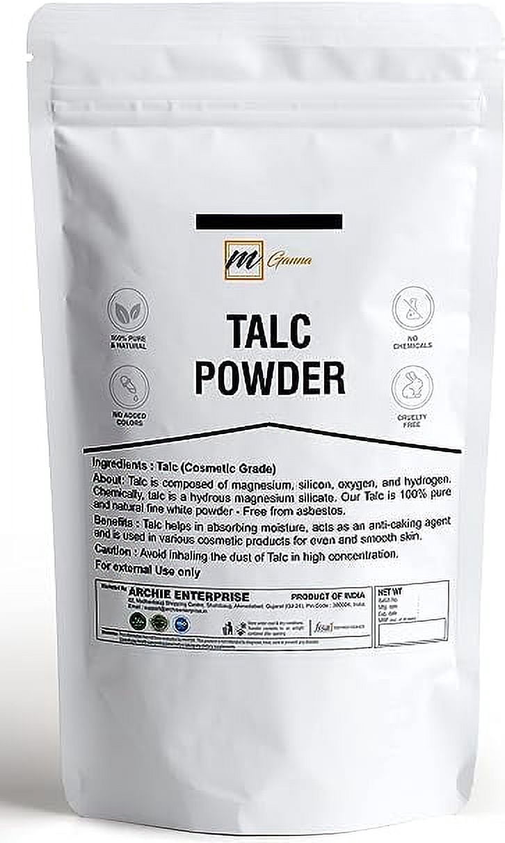 mGanna 100% Natural Talc Powder for Facial Make-up and Cosmetic ...