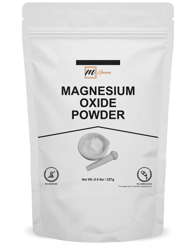 mGanna Magnesium Oxide Powder, 227 g / 0.5 lbs - Walmart.com