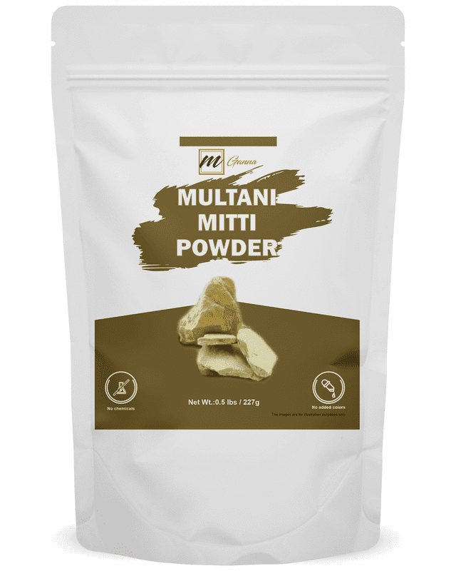 mGanna Multani Mitti Mud | Fullers Earth Clay Powder 2 Pounds / 908 g ...