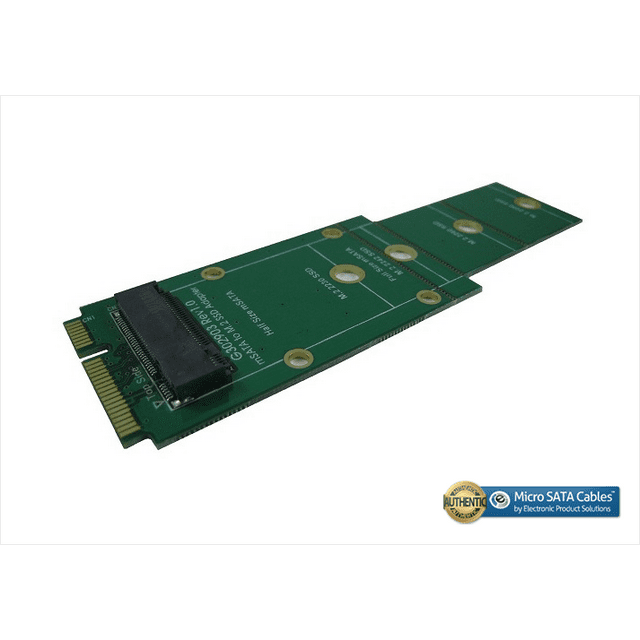 mSATA to M.2 / NGFF B Key Connector Adapter - Walmart.com