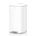 mVm 5.3 Gal Kitchen Trash Can, Black Tall Step Trash Can with Lid ...