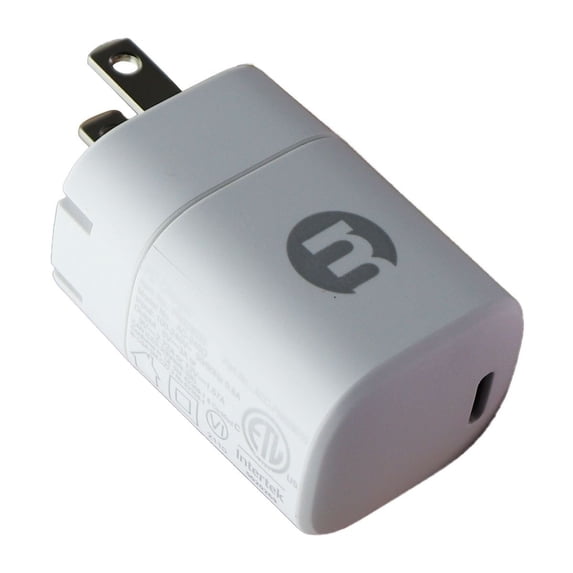 mWorks! mPower! 20W PD USB-C Fast Wall Charger - White - Walmart.com
