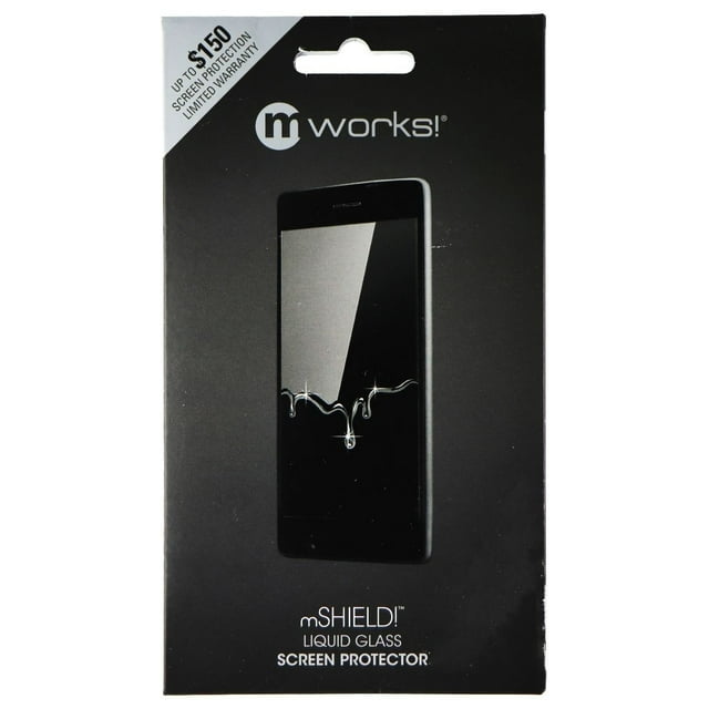 mWorks! mSHIELD! Liquid Glass Screen Protector for all Phones and ...