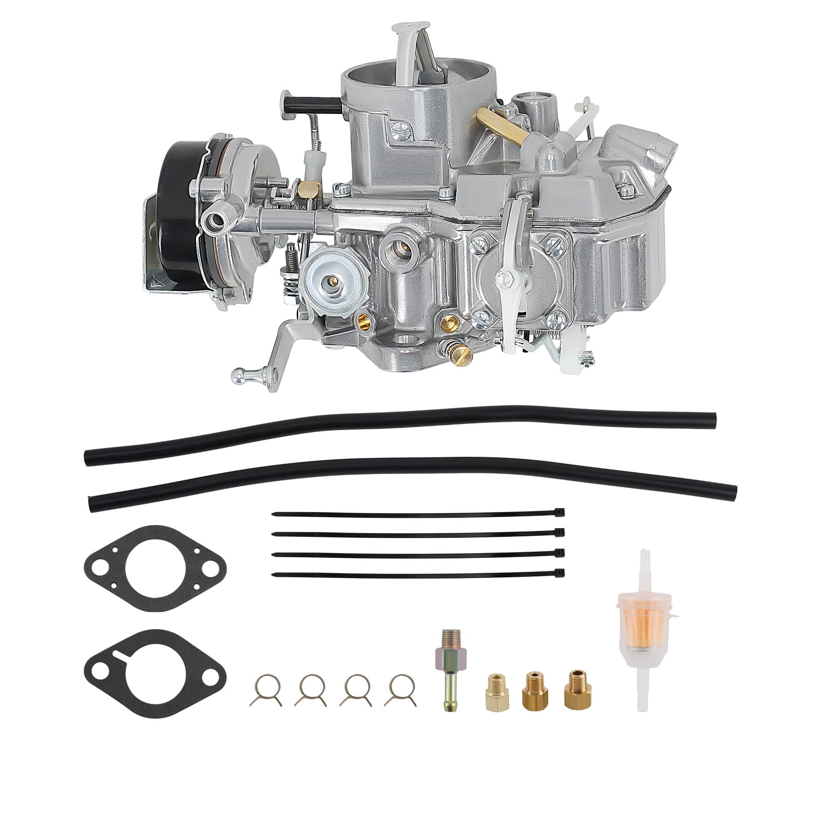 maXpeedingrods 1 Barrel Carburetor 1100 for Ford Mustang Falcon 6 ...