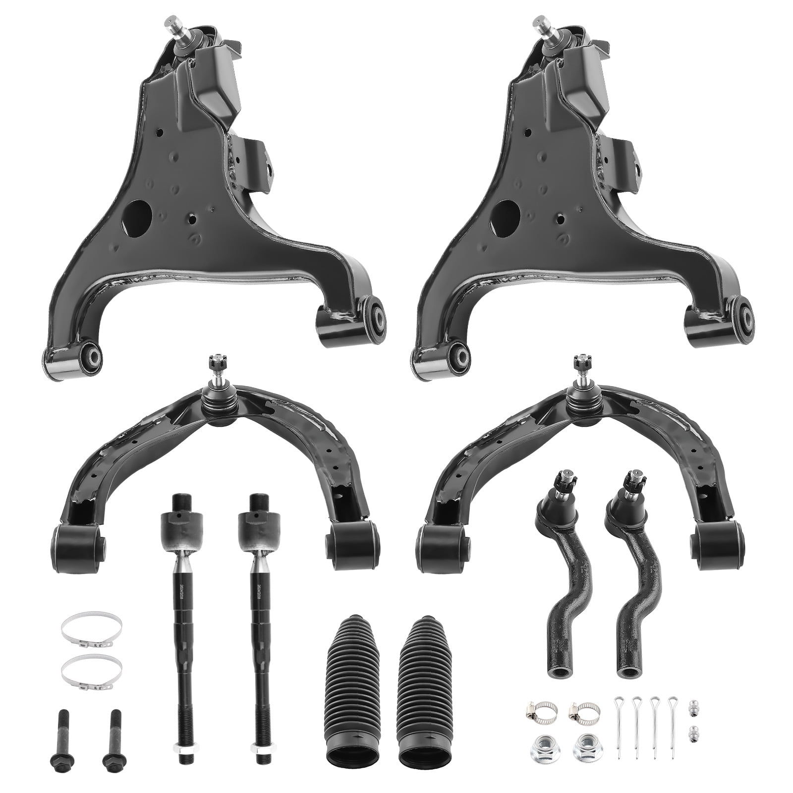 maXpeedingrods 10Pc Front Lower Upper Control Arm Kit for Nissan Titan ...