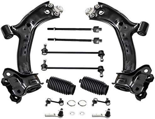 maXpeedingrods 12 PC Front Suspension Kit for Honda CR-V 2007-2011, 2 Lower Control Arm Kit with ...