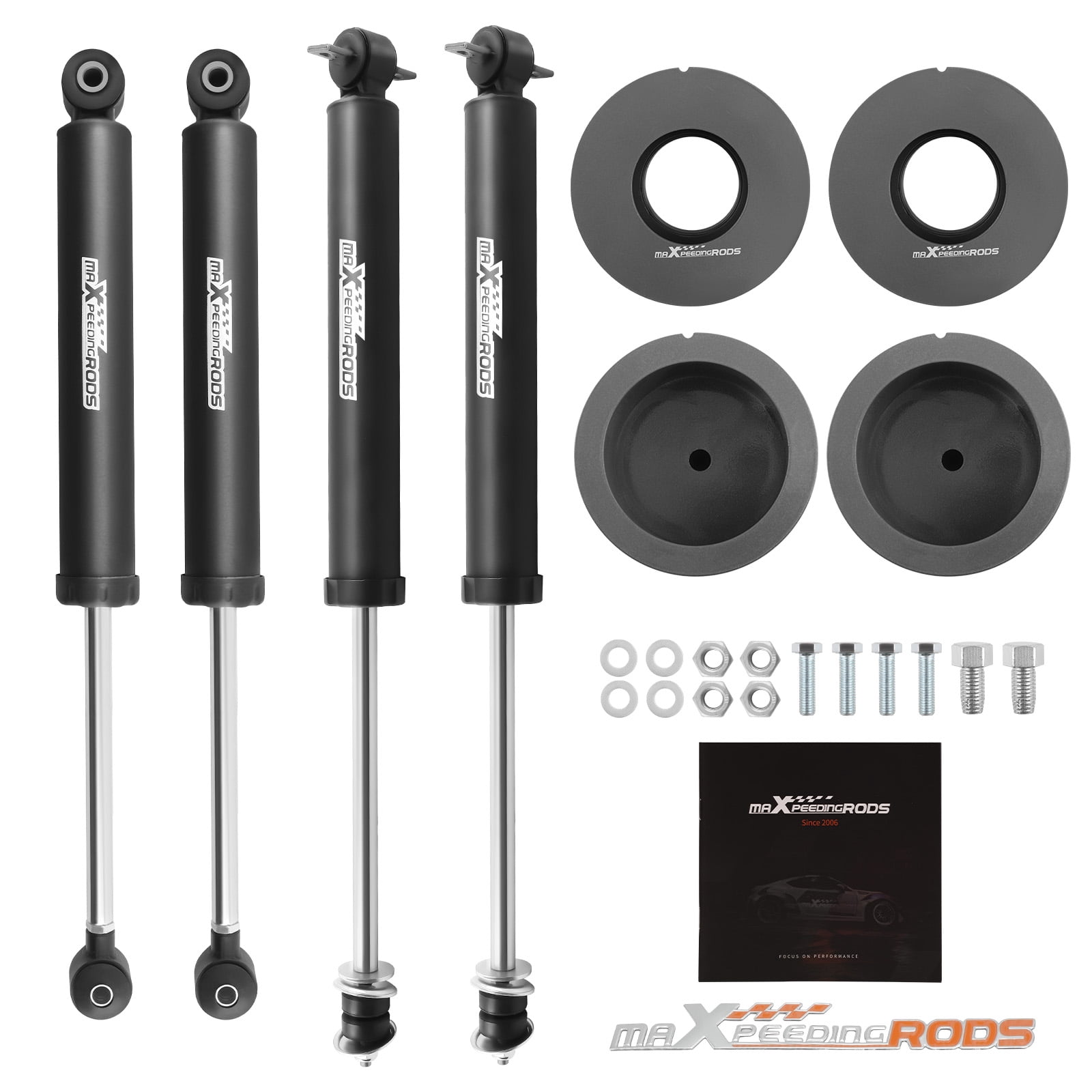maXpeedingrods 2" Lift Kit for Jeep Grand Cherokee WJ 4WD 1999-2004 ...