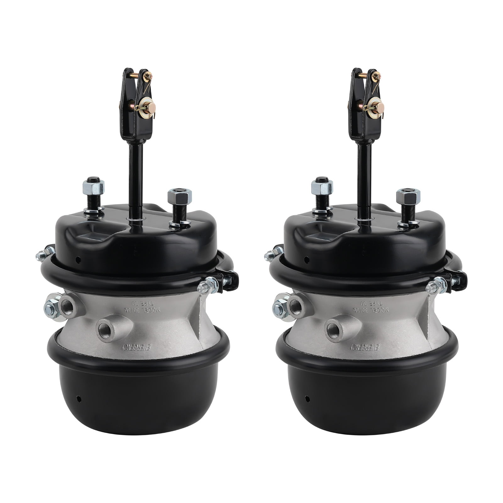 maXpeedingrods 2 Pack Type 30/30 Air Brake Chamber with Welded Clevis 2 ...