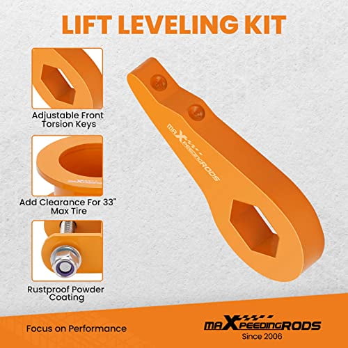 maXpeedingrods 3" Front & 2" Rear Leveling Kit for Chevy 2000-2006 ...