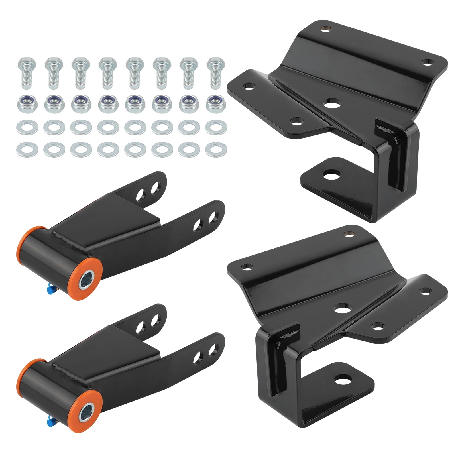 maXpeedingrods 4” Rear Drop Shackle Hanger for Chevy Silverado/GMC ...