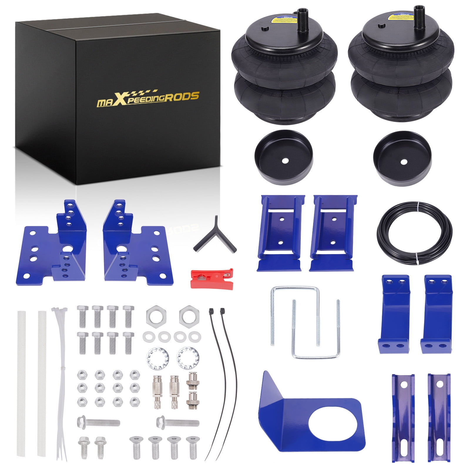 maXpeedingrods 5000 lbs Rear Air Suspension Bags Kit for Dodge Ram 2500 ...