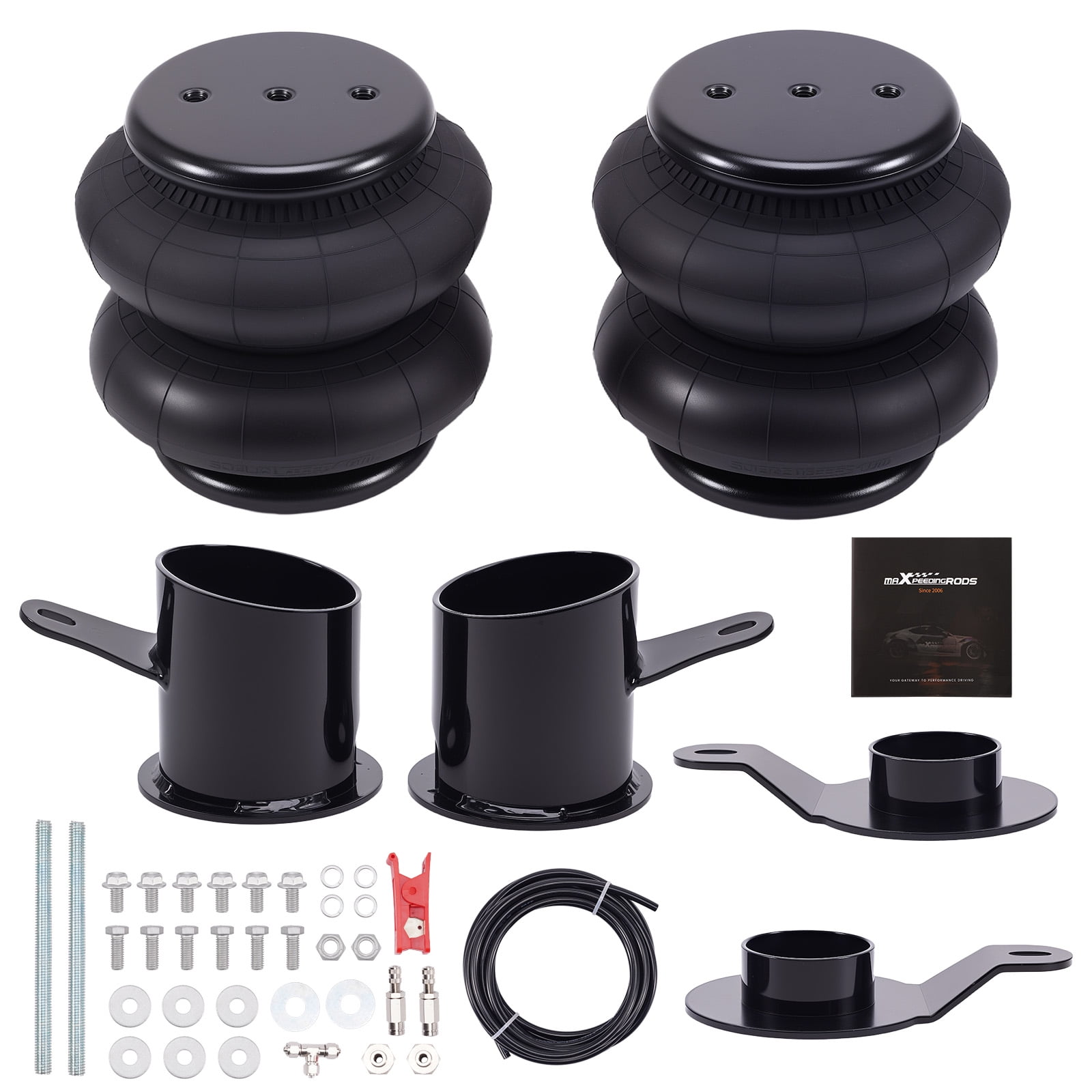 maXpeedingrods 5200 lbs Rear Air Suspension Bags Kit for Chevrolet Impala Biscayne Bel Air ...