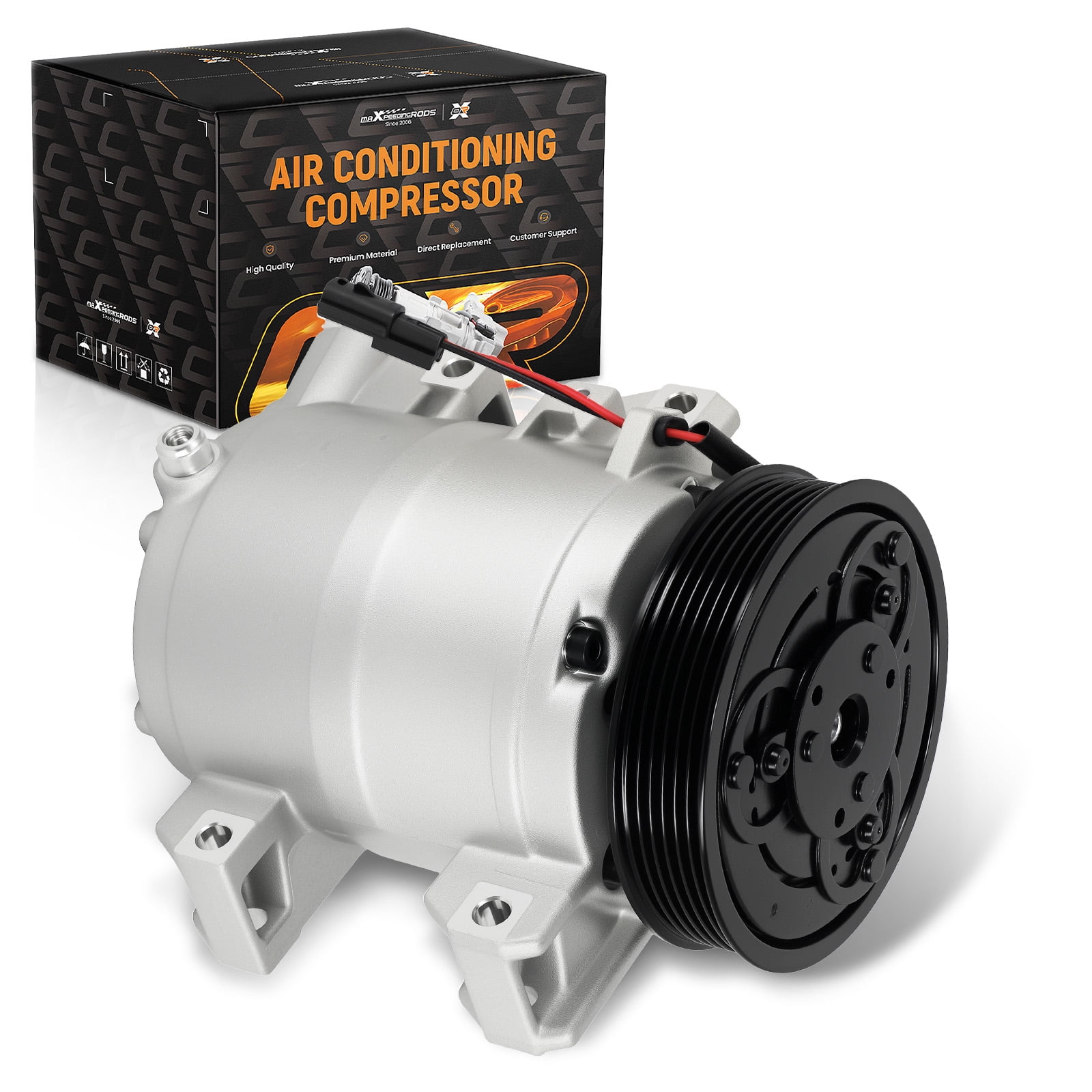 maXpeedingrods A/C AC Compressor with Clutch For Nissan Rogue 2.5L 2008 ...