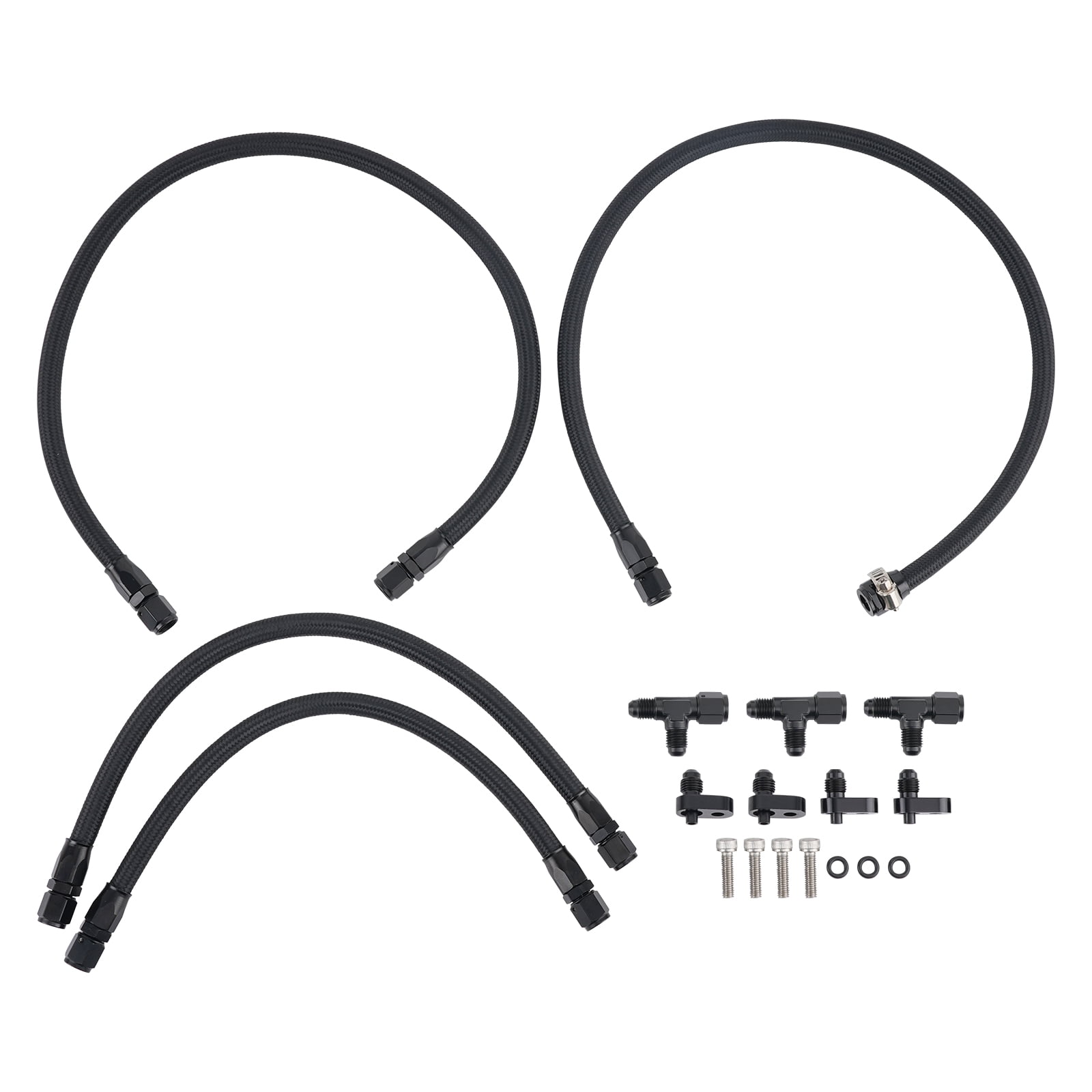 maXpeedingrods AN4 LS Coolant Crossover Steam Vent Kit, LS Stainless ...