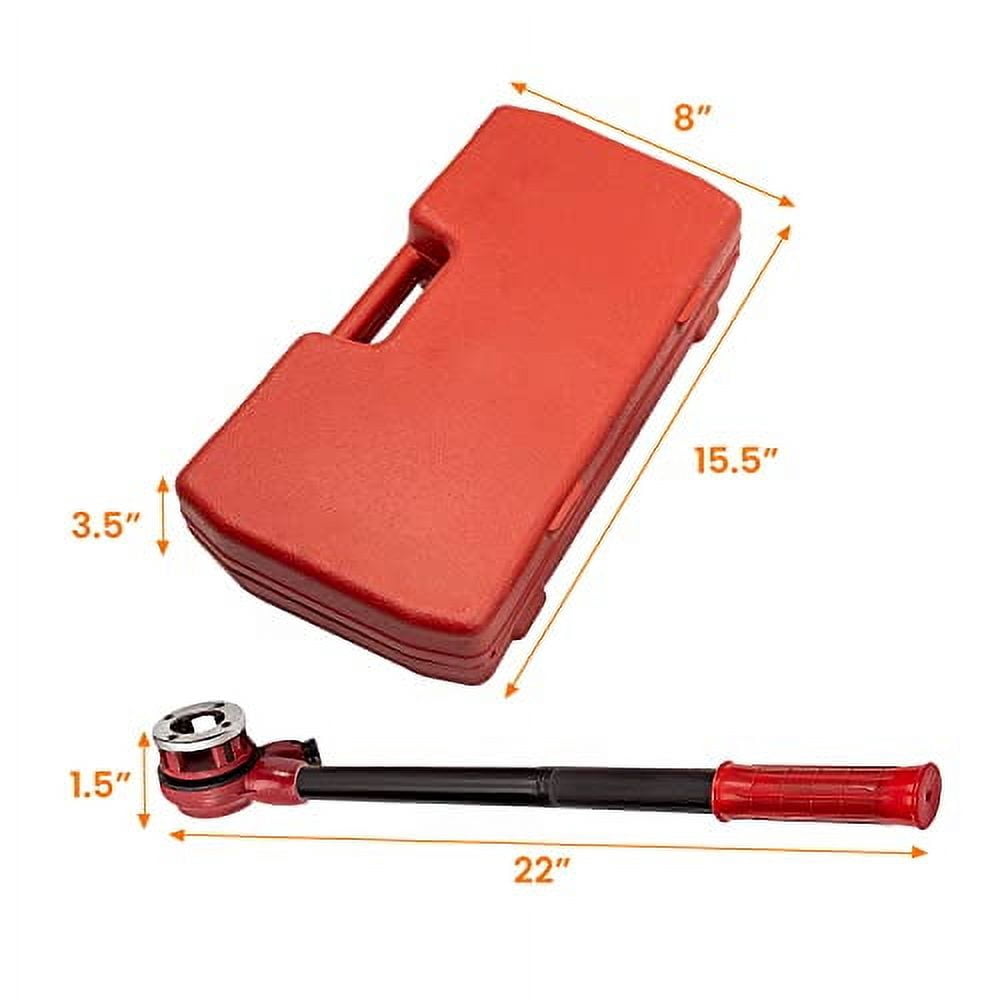 maXpeedingrods BSPT Ratchet Pipe Threader Kit, Manual Ratcheting Pipe ...