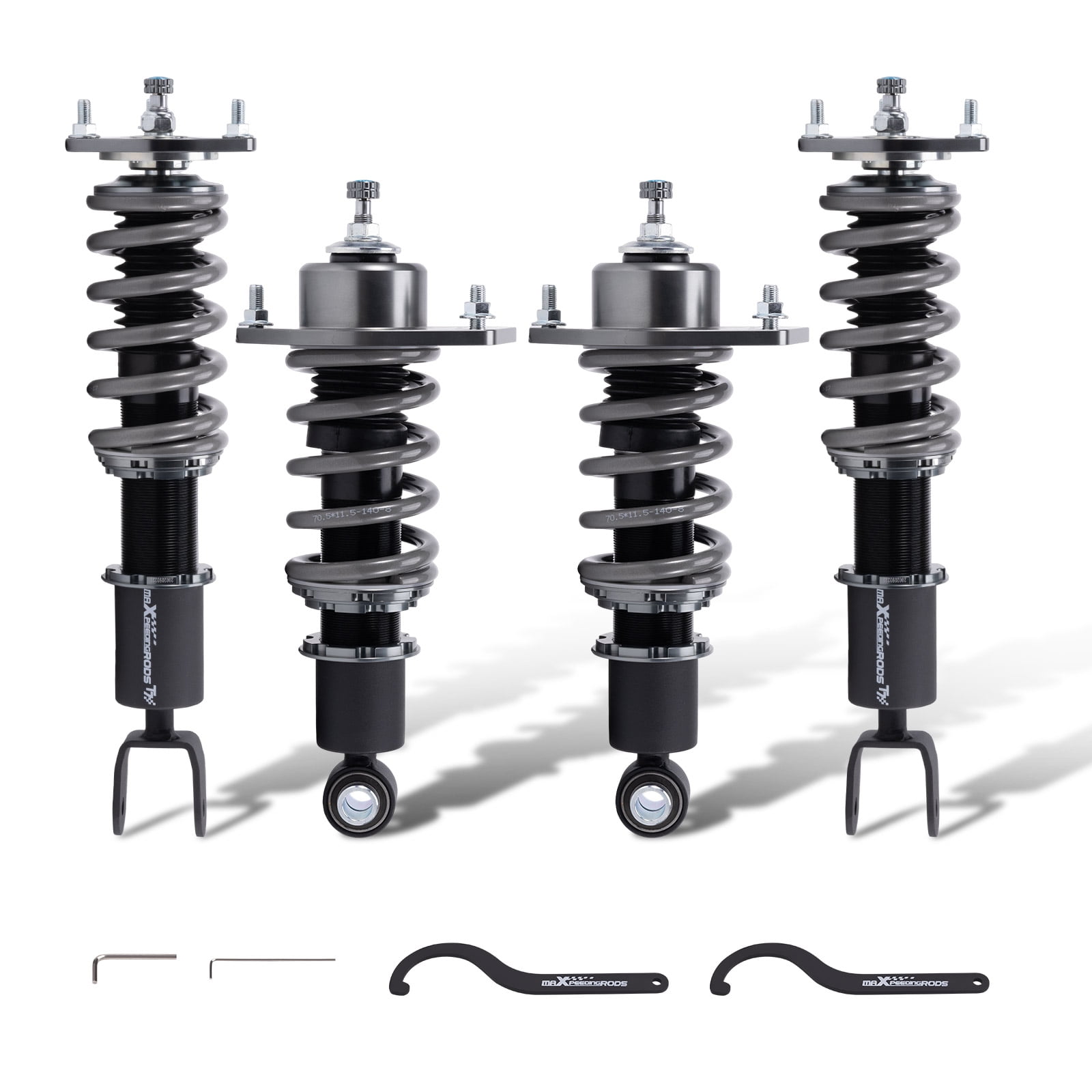maXpeedingrods Coilover Adjustable for Mazda RX-8 2004-2011, 24 Levels ...
