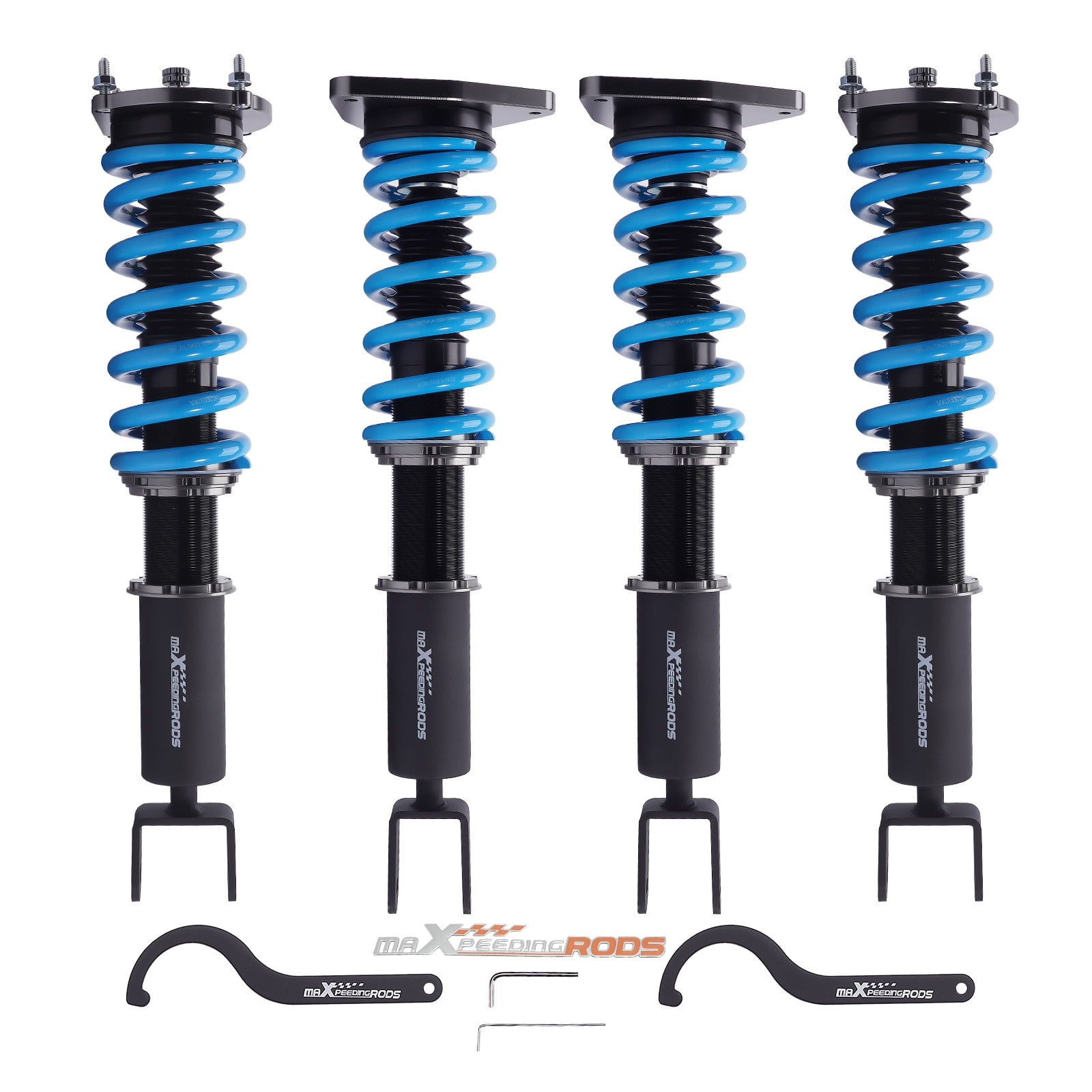maXpeedingrods Coilover for Audi A8 Quattro 2004-2010, 24 Levels Damper ...