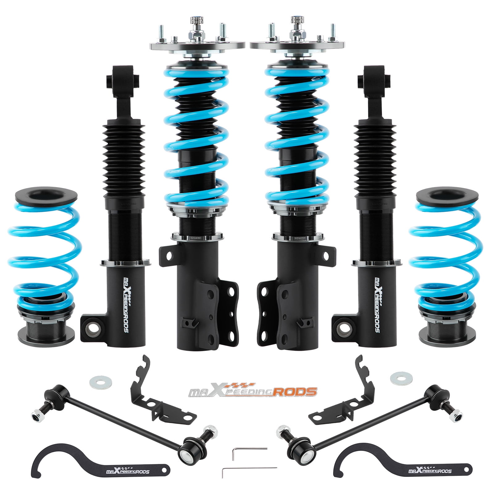 maXpeedingrods Coilover for Chevrolet Cobalt 2005-2010, 24 Levels ...