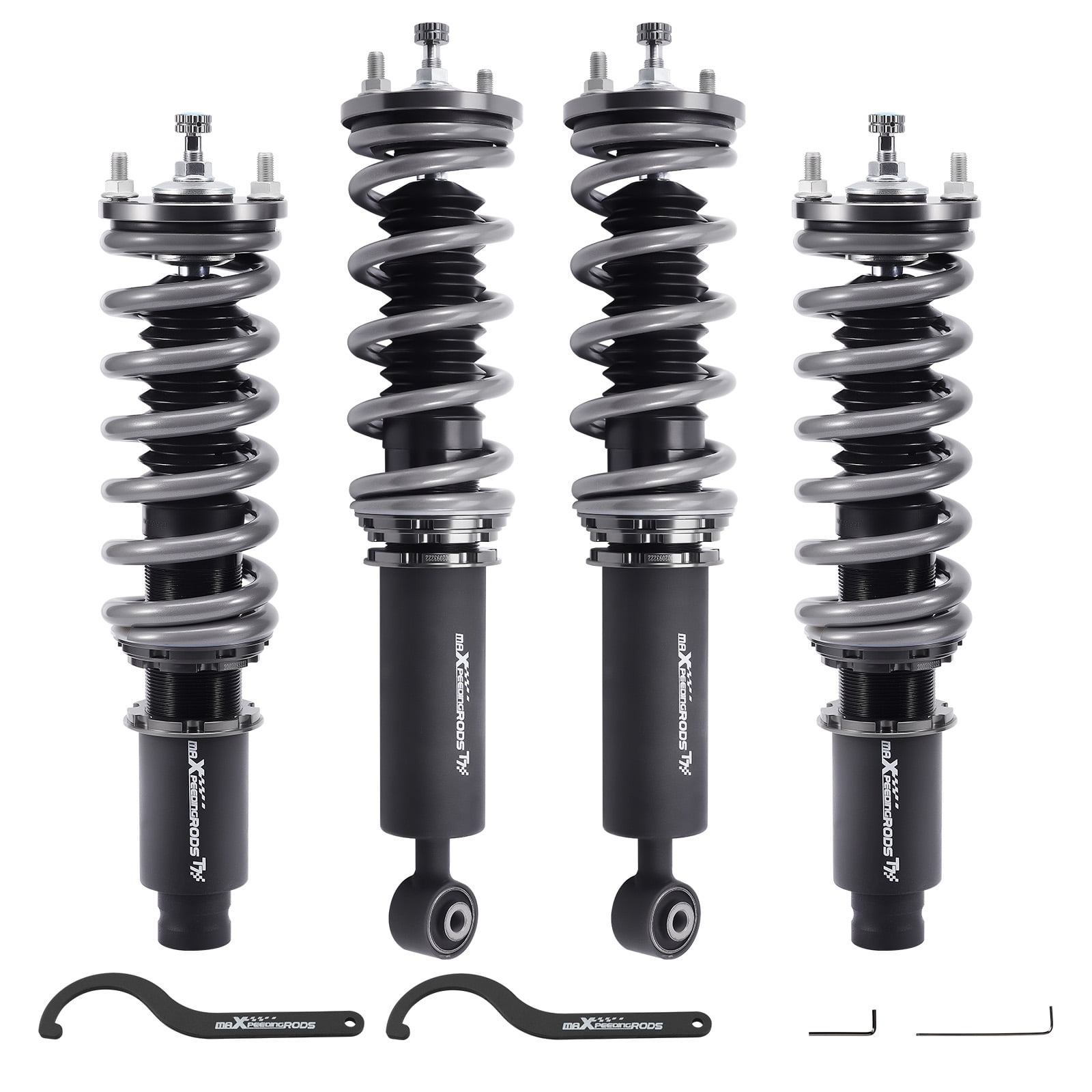 maXpeedingrods Coilover for Honda CR-V RD1-RD3 FWD & AWD 1996-2001, 24 ...