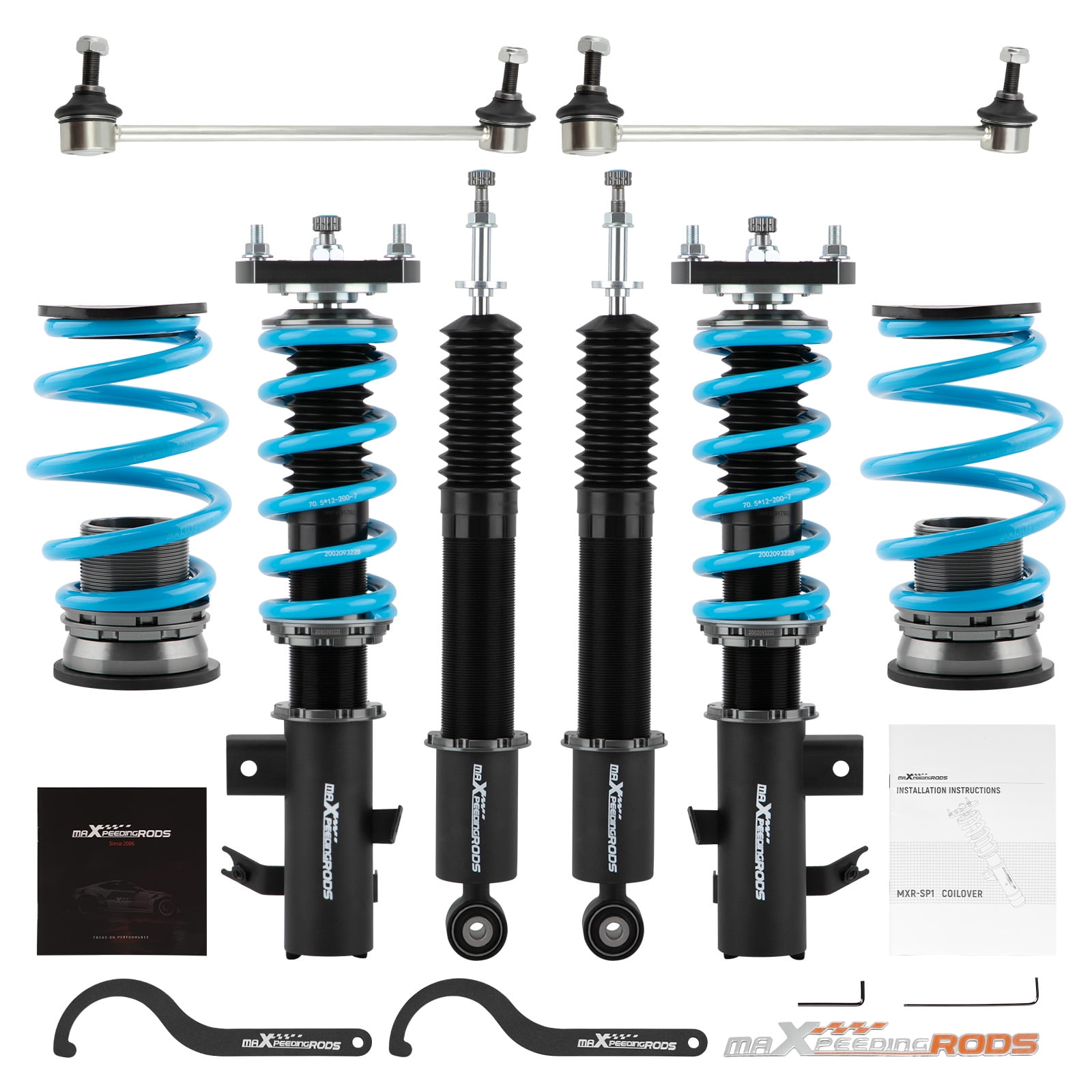 maXpeedingrods Coilover for Honda Civic 2012-2015 FG3 FB2, 24 Levels ...
