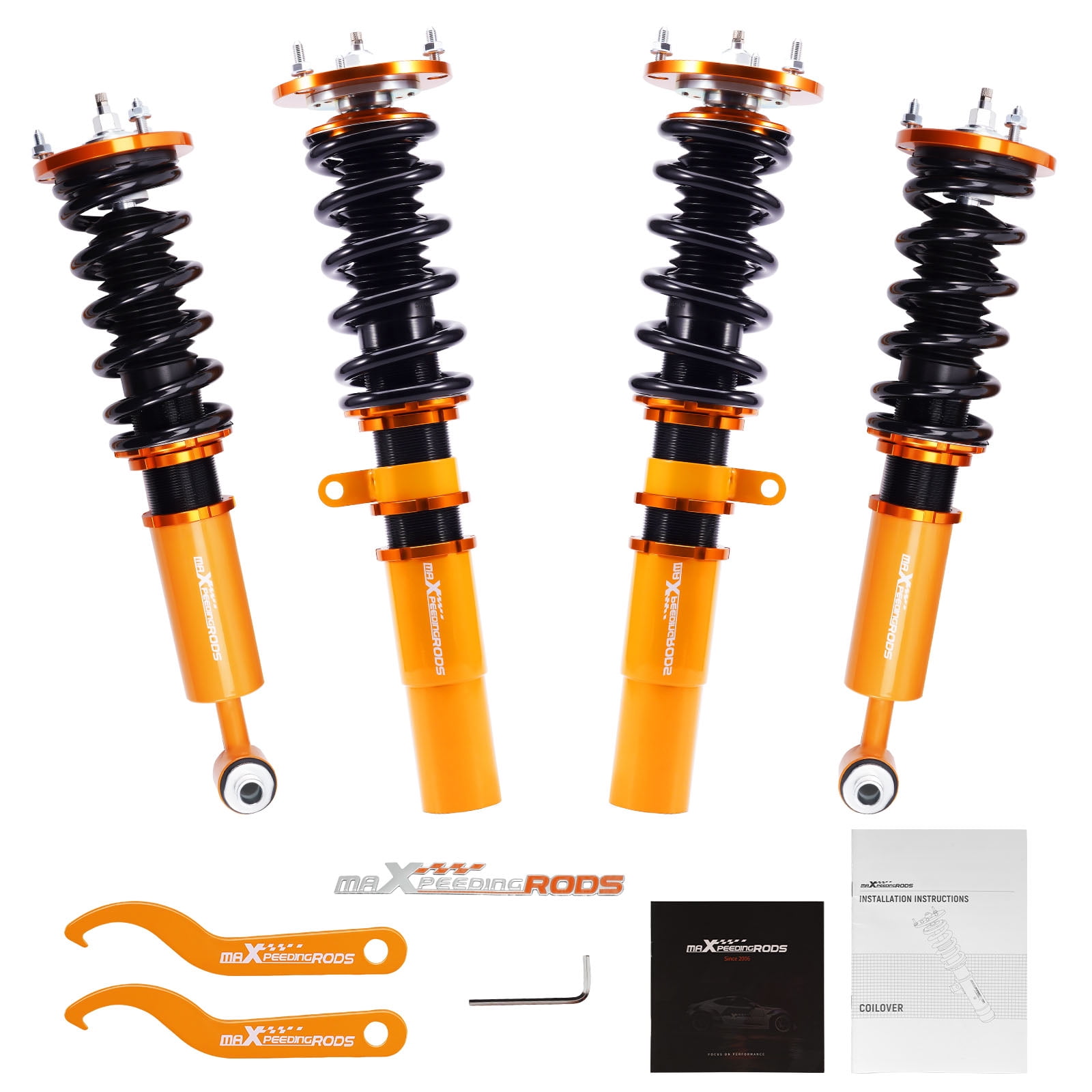 maXpeedingrods Coilovers for BMW 5 series E60 2004-2010 525xi,528i ...