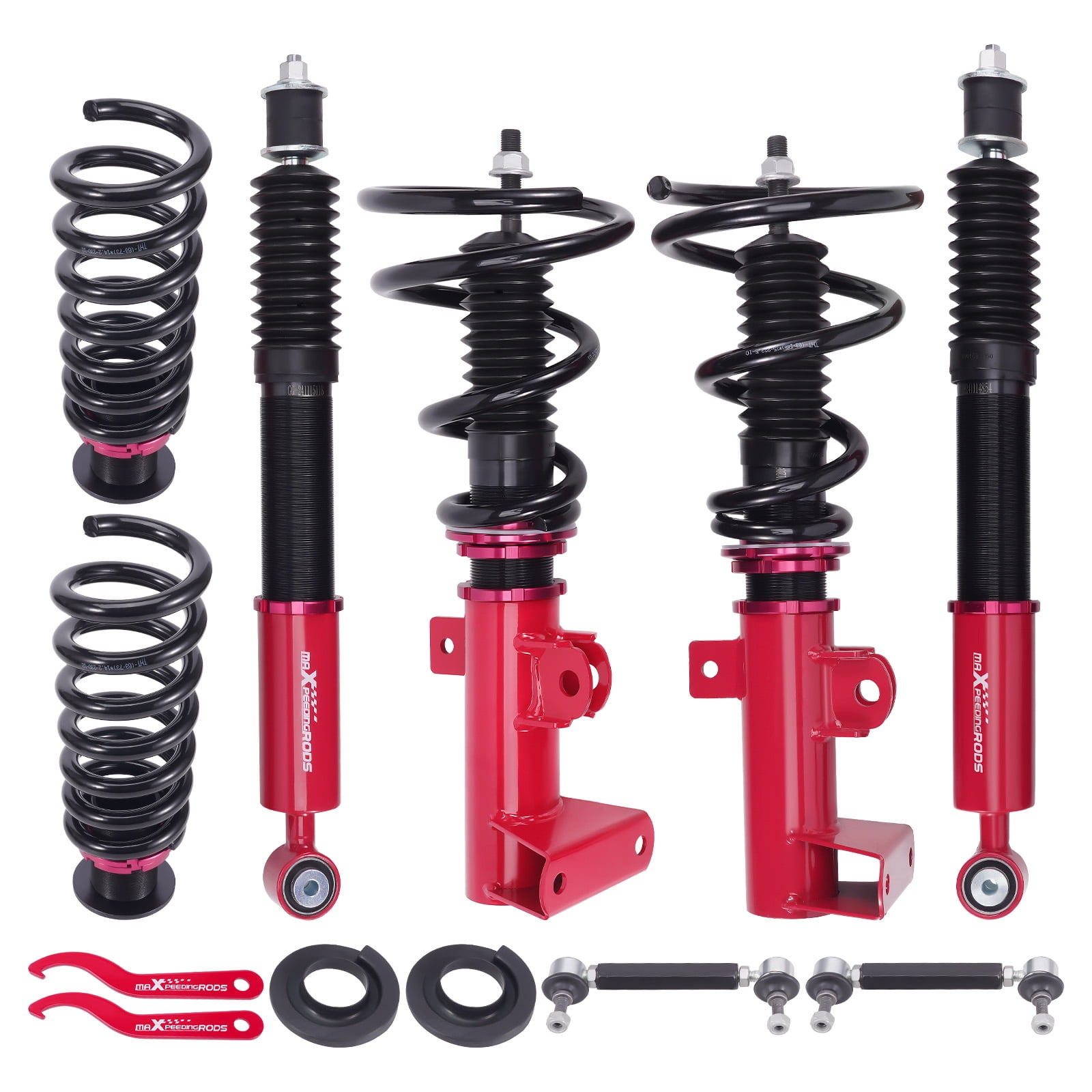 maXpeedingrods Coilovers for Benz C-class W203 RWD 2000-2007, for Benz ...