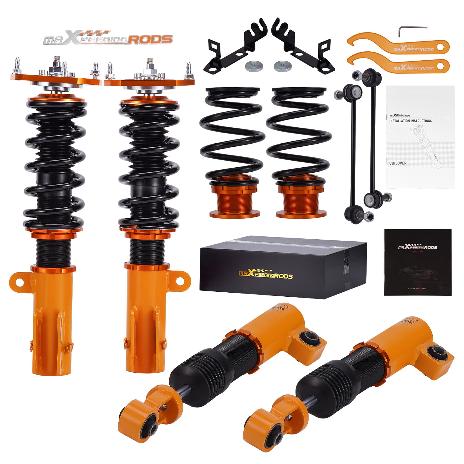 maXpeedingrods Coilovers for Chevrolet Cobalt Base/LS/LT/LTZ/Sport/SS ...