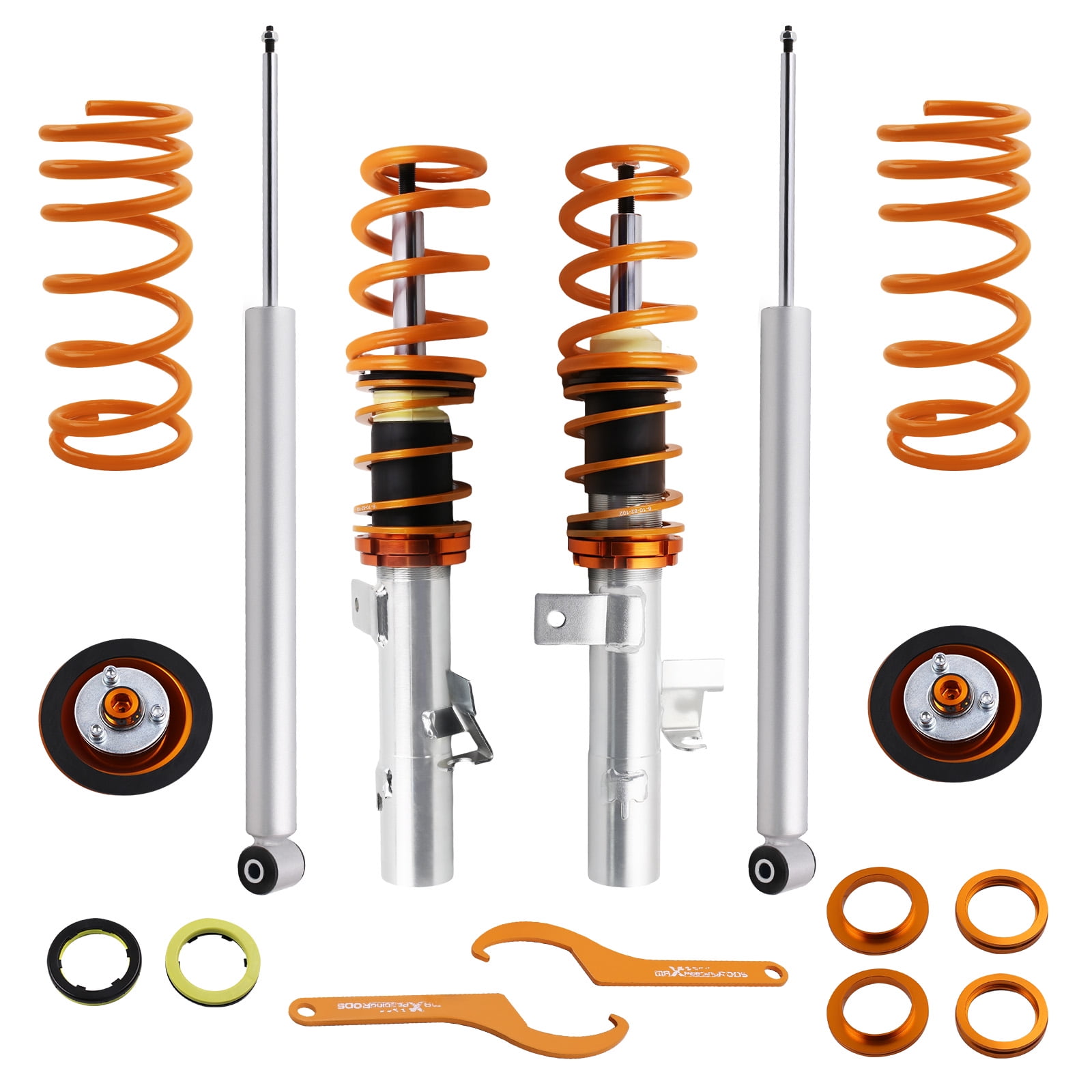 maXpeedingrods Coilovers for Focus MK2 2008-2011 Sedan/Coupe, Height ...